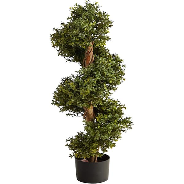 HOME IMPORTS EMPORIUM 2.75 ft. Artificial Boxwood Topiary Spiral Tree (Indoor/Outdoor) T2027-568 ...