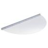 Ultra Protect 41 in. x 19 in. Semi-Round Clear Polycarbonate Window ...