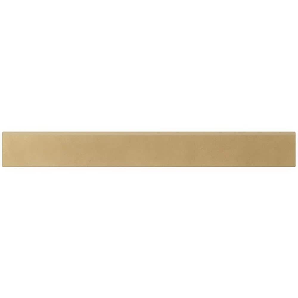 Ivy Hill Tile Ryx Glee Gold 3 in. x 32 in. Matte Porcelain Wall ...