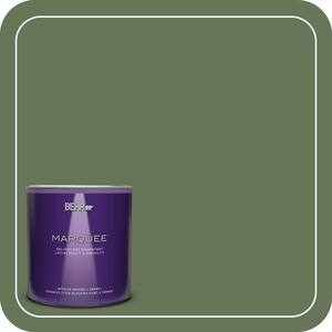 BEHR ULTRA 1 gal. #PPU10-01 Scallion Flat Exterior Paint & Primer ...