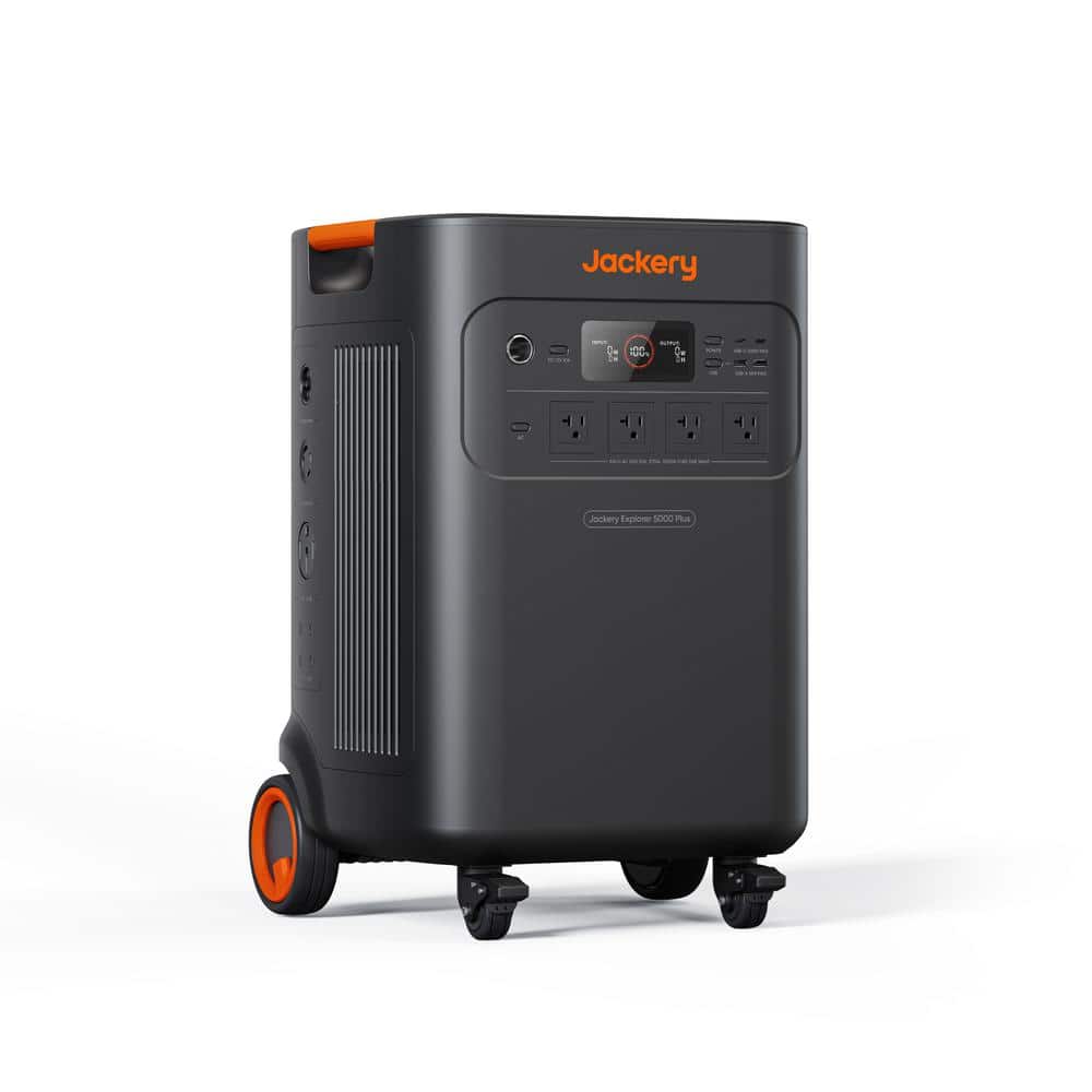 Jackery 7200-Watt Push Button Battery Generator Rated/14400W Peak ...