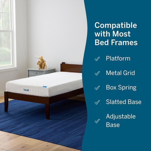 Lucid 8 inch twin mattress store