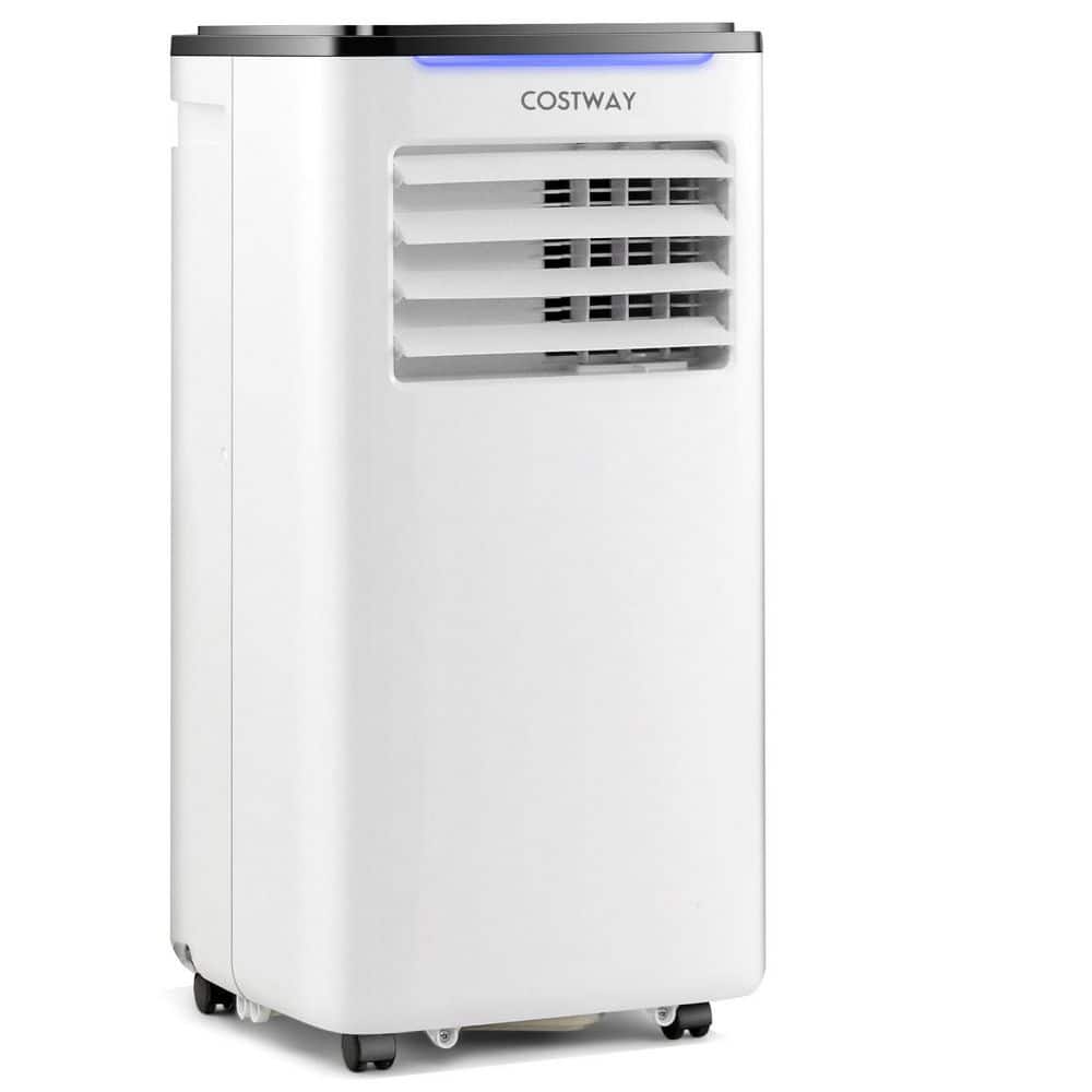 Costway 5200 BTU (DOE) Portable Air Conditioner Cools 250 sq. ft. with ...