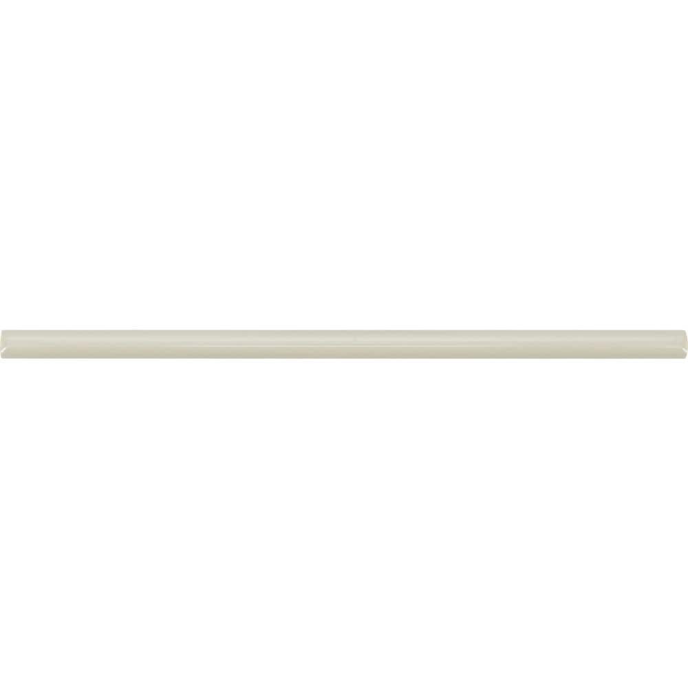 Daltile Olympus Glossy 1/2 in. x 12 in. Glazed Ceramic Jolly Trim Tile ...