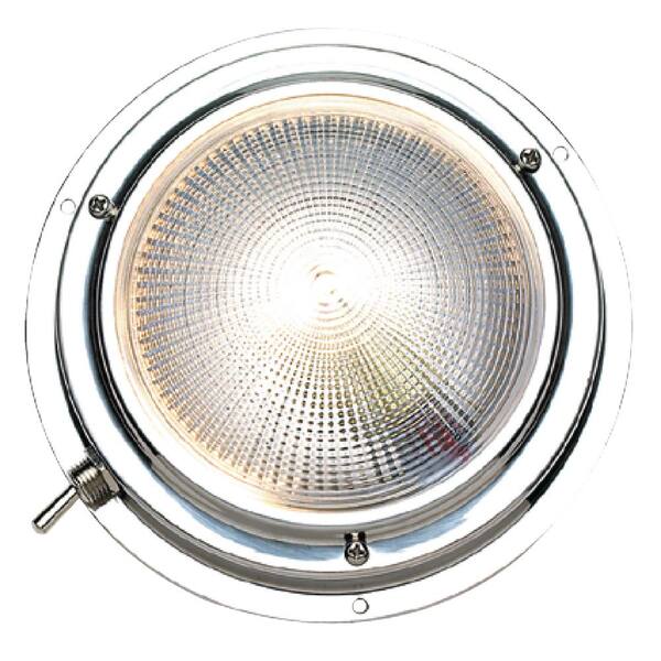 Seachoice Polished Stainless Steel Bright White Dome Light 06621 - The ...