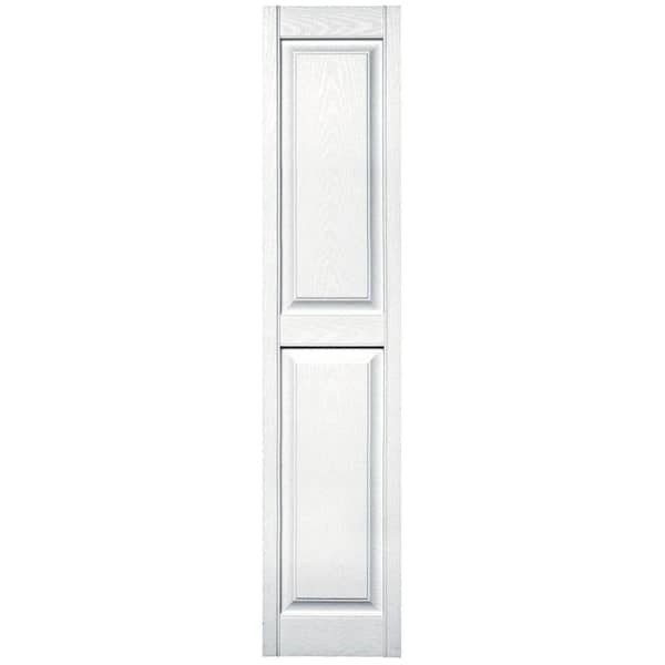 Reviews for Builders Edge 15 in. x 71 in. Raised Panel Vinyl Exterior ...