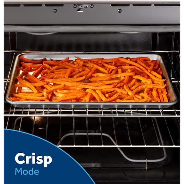 GE 30 in. 5 Burner Elements Free-Standing Electric Range in Stainless ...