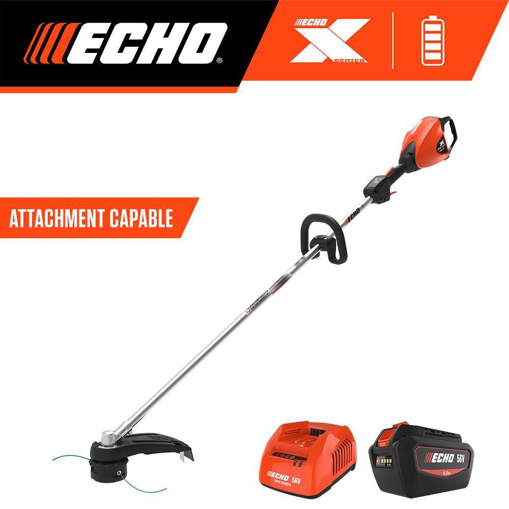 ECHO 56V X Series Cordless Battery Attachment Capable 17 in. Swath ...