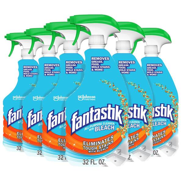 Fantastik 32 fl. oz. All-Purpose Cleaner with Bleach (6-Pack) 308685 ...