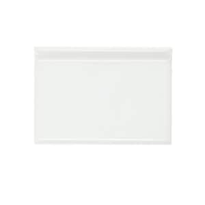 Daltile Restore Bright White 4-1/4 in. x 6 in. Glazed Ceramic Cove Base ...