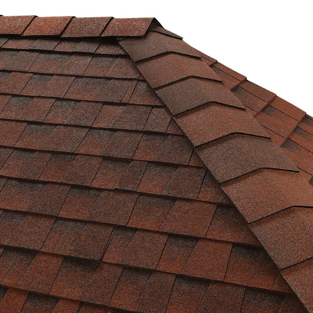Reviews for GAF Timbertex Patriot Red Double-Layer Hip and Ridge Cap ...