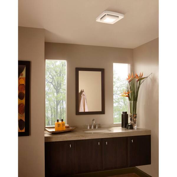 Broan Bathroom Universal Bathroom Exhaust Fan Grille Cover - White ...