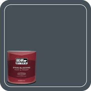 BEHR PREMIUM PLUS 8 oz. #PPF-48 Evening Storm Semi-Gloss Interior ...