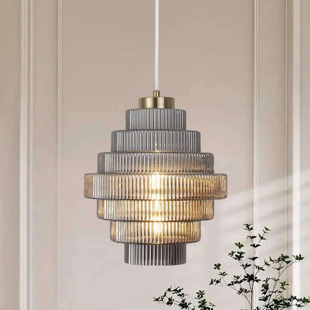 ZJVAIVE 1-Light Metal Hanging Ceiling Pendant Light Chandelier Fixture ...