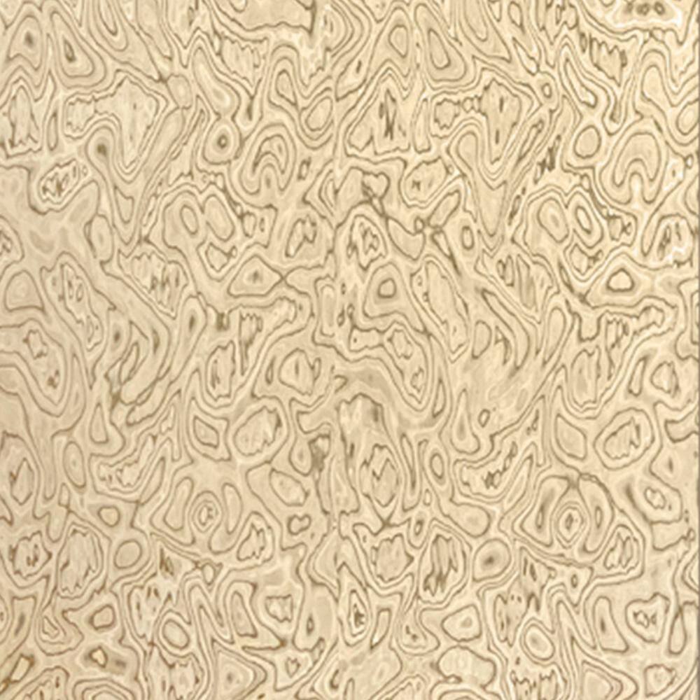 CALHOME 1/4 in. x 12 in. x 2 ft. Square Edge Light Brown Finished ...