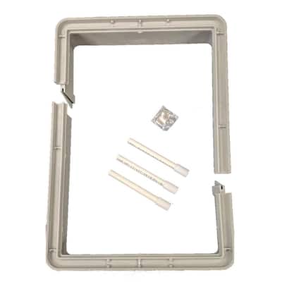 CANPLAS Endura Grease Interceptor 50 GPM 31 in. L Thermoplastic Grease ...