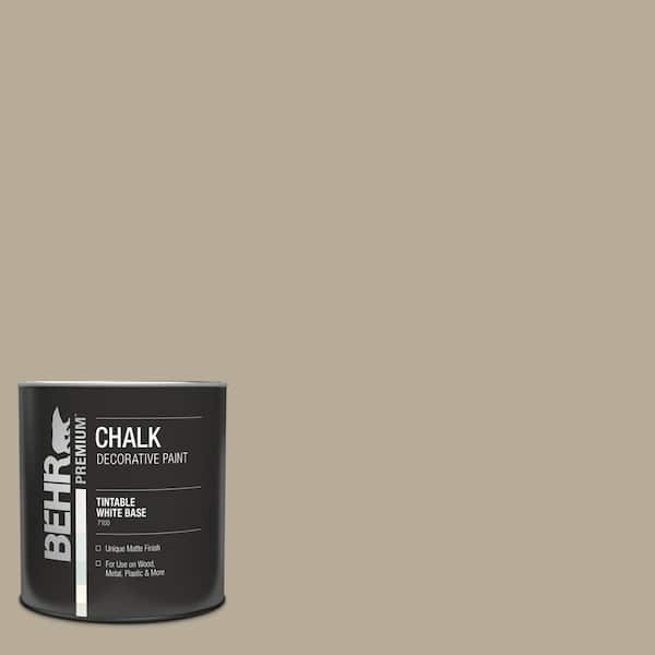 BEHR 1 qt. #N310-4 Desert Khaki Interior Chalk Finish Paint 710004 ...