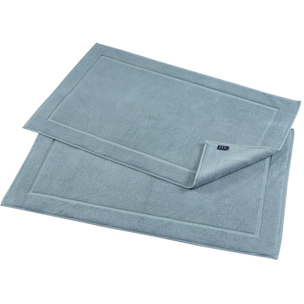 Hawmam Linen Light Blue 21 x 34 in. 100% Cotton Rectangle 2 Piece ...