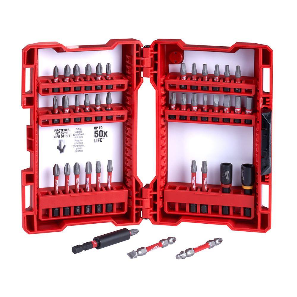 Milwaukee Shockwave Impact Duty Alloy Steel Screw Driver Bit Set 40