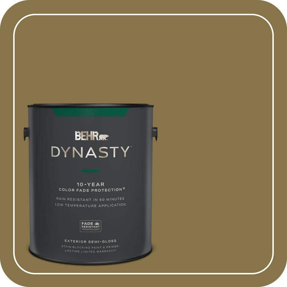 BEHR DYNASTY 1 gal. #PPU6-20 Eden Prairie Semi-Gloss Exterior Stain ...