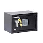 Honeywell 0.18 cu. ft. Fire Resistant Steel Security Box with Key Lock 6104