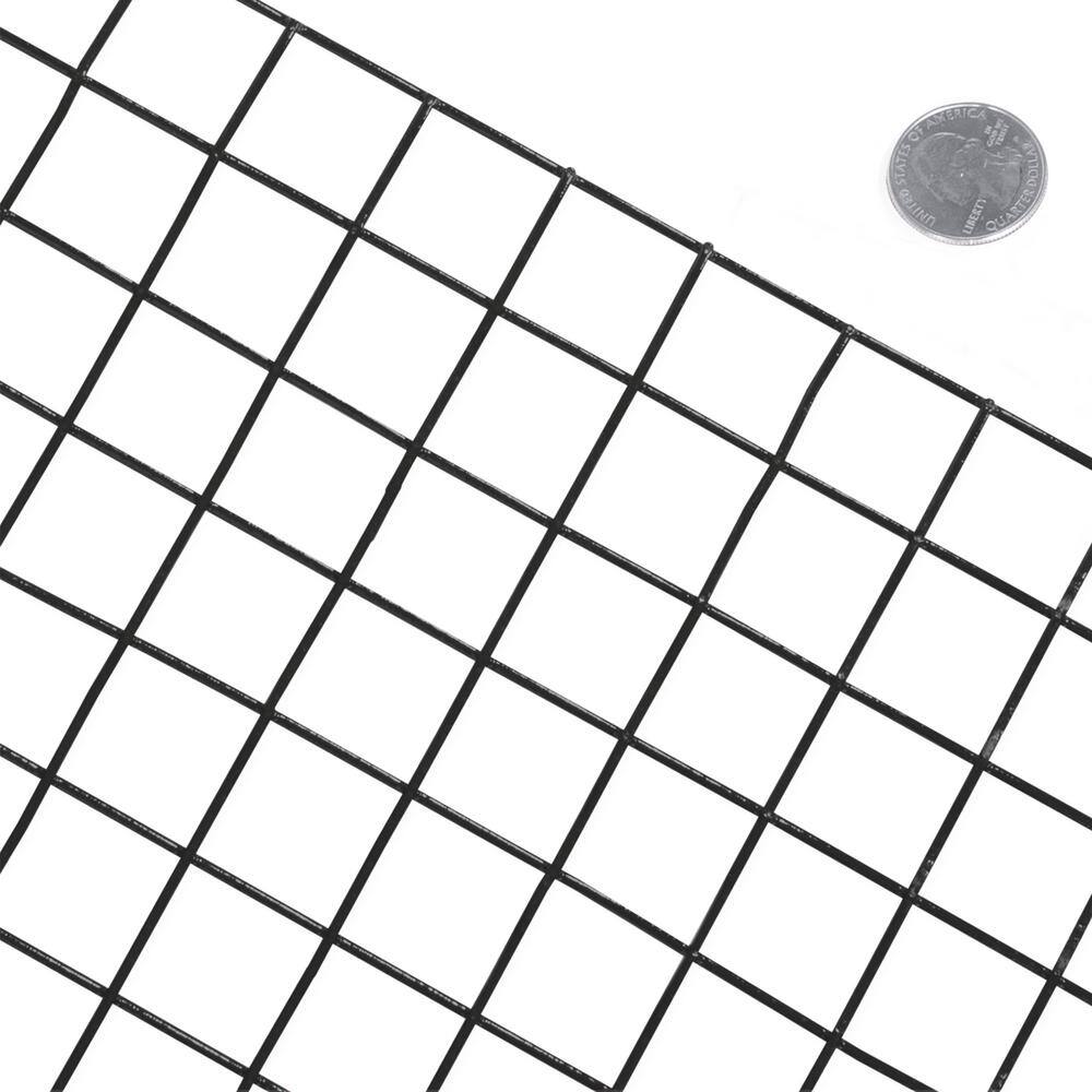 Fencer Wire 2 Ft X 50 Ft 14 Gauge Black PVC Coated Welded Wire WV14 Fencer Wire 2 Ft X 50 Ft 14 Gauge Black PVC Coated Welded Wire WV14