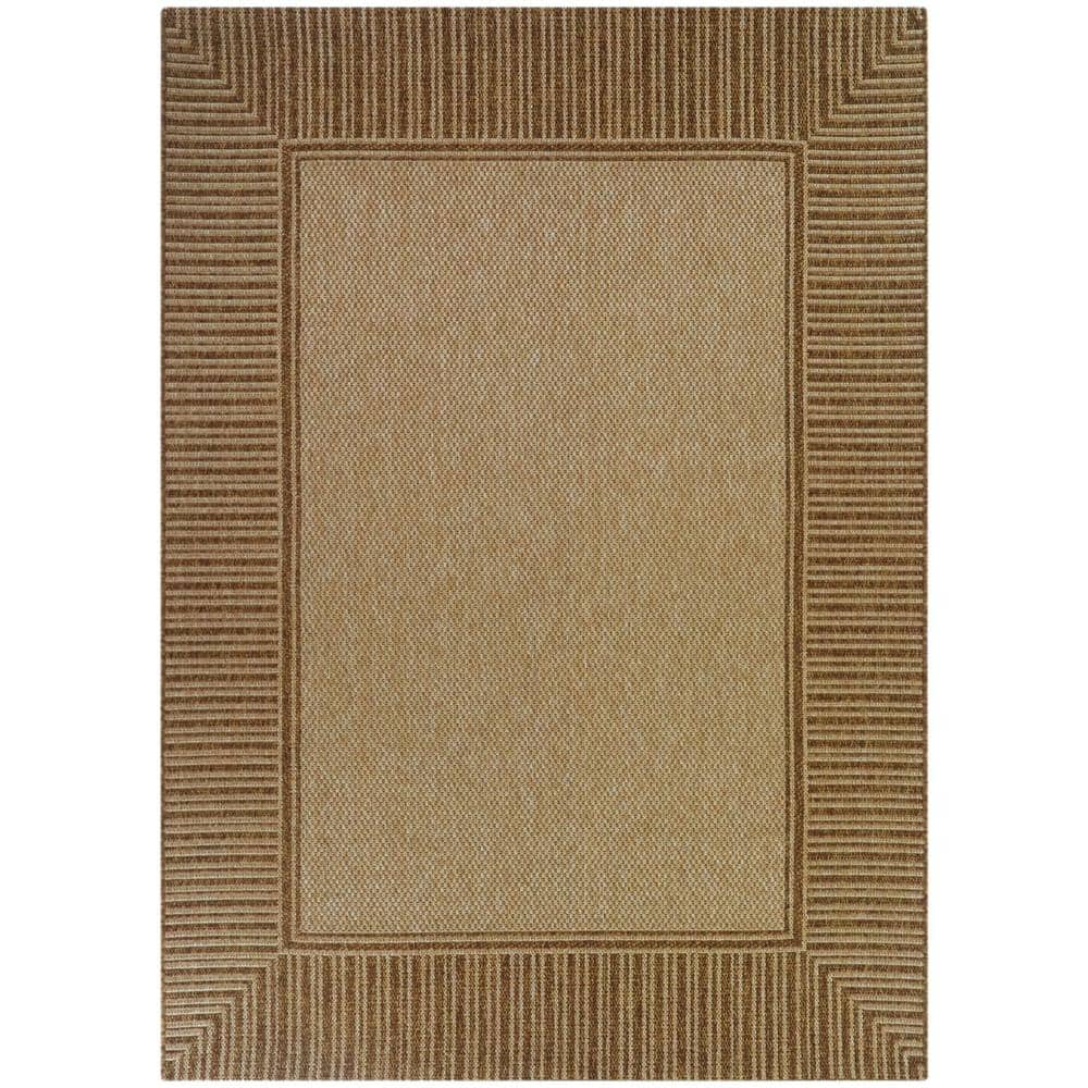 BALTA Frans Tan 8 ft. x 10 ft. Solid Indoor/Outdoor Area Rug 3116365 ...