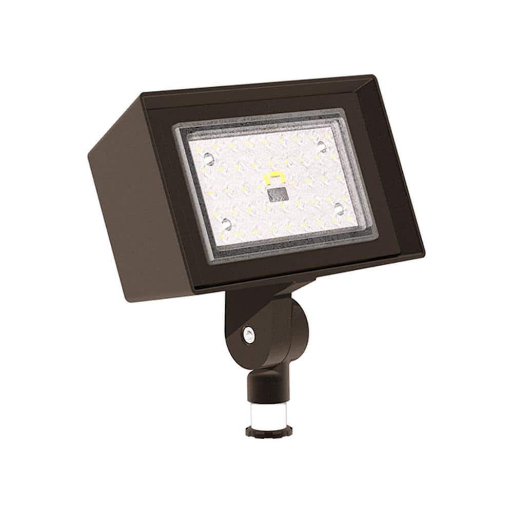 Hubbell Outdoor Lighting Ratio 26 Watt Dark Bronze Outdoor Integrated ...