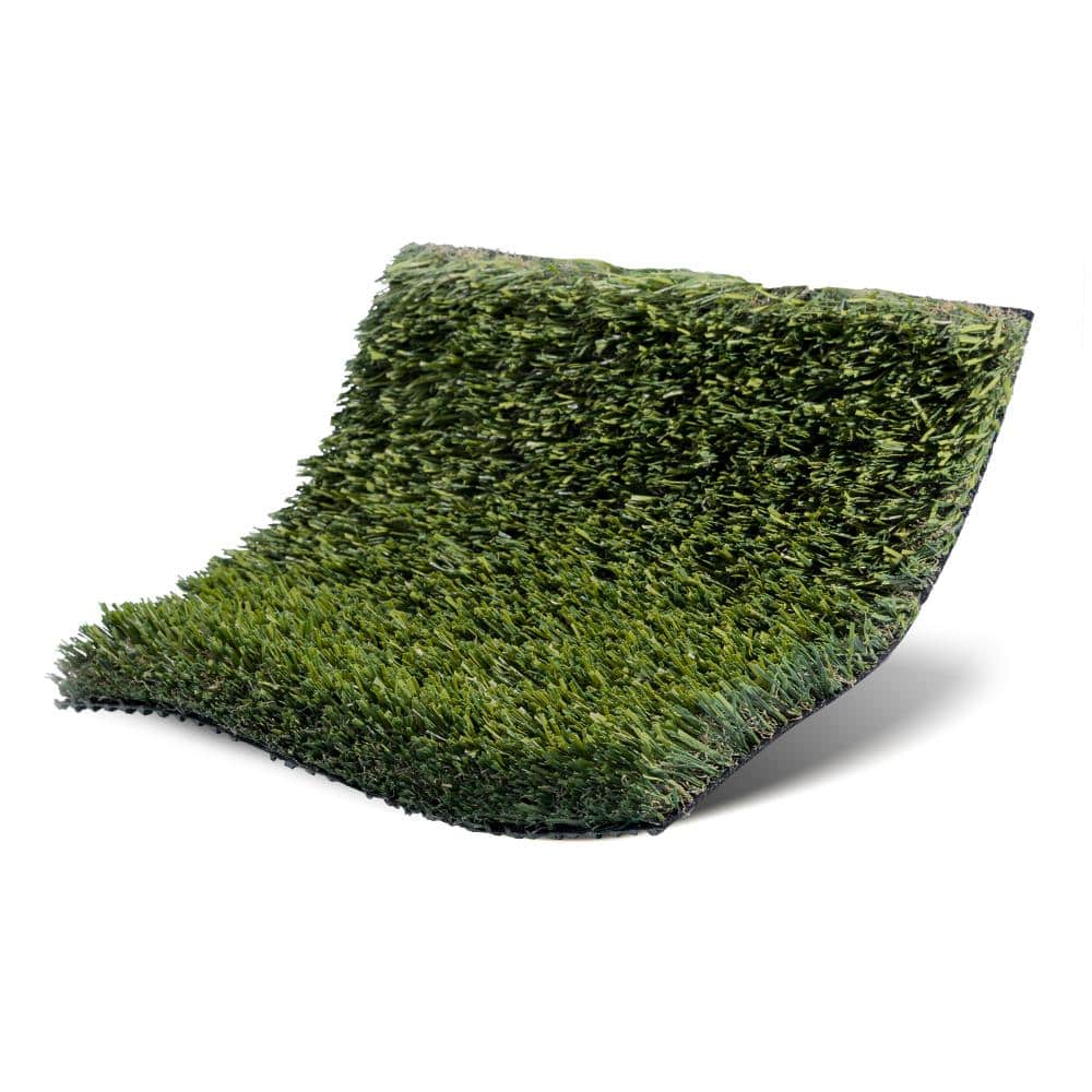 TURF DISTRIBUTORS Eco 72 Deep Green 15 ft. Wide x Cut to Length ...