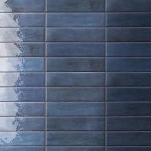 Merola Tile Tribeca Studio Gypsum White 2 in. x 10 in. Porcelain Wall ...