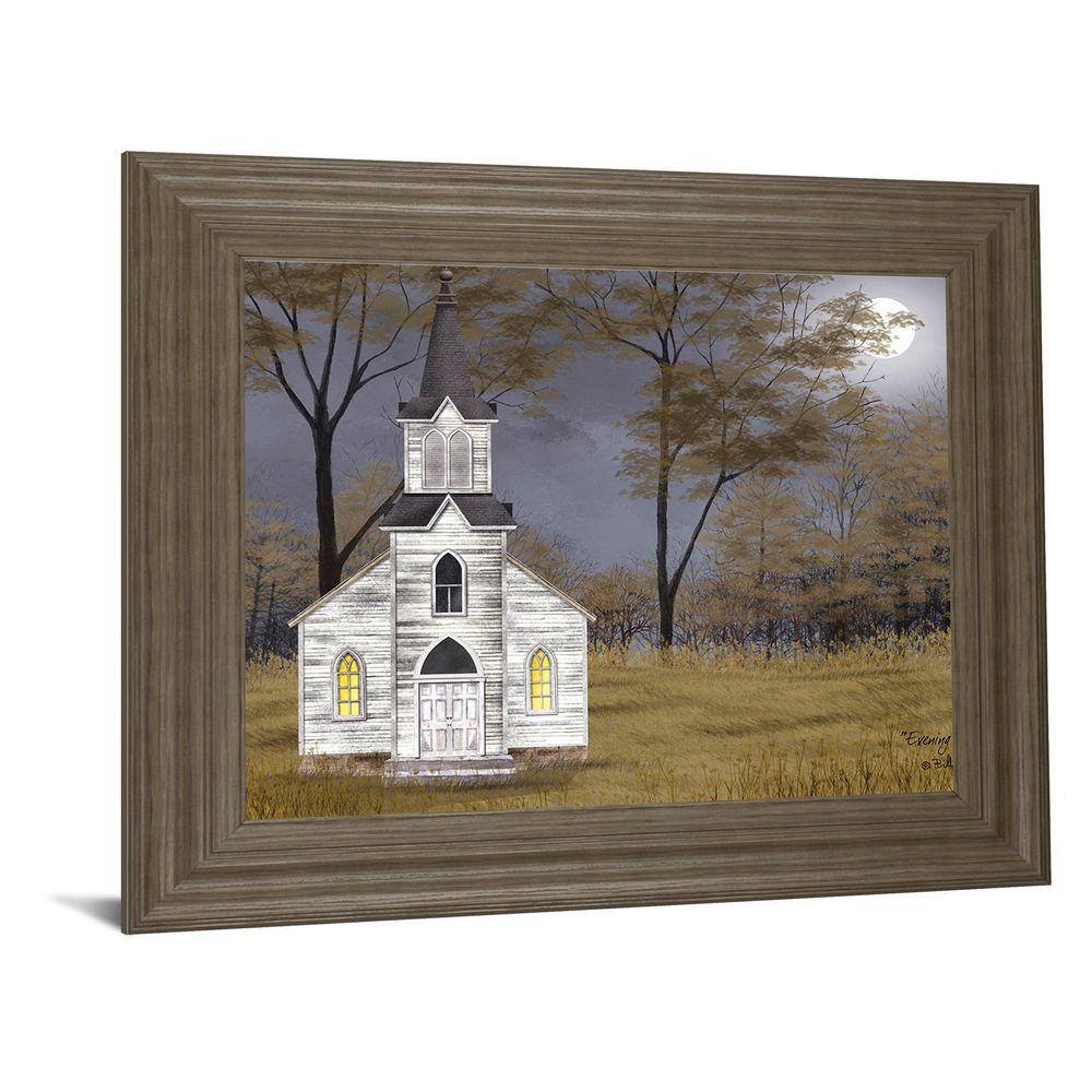 Classy Art 1-Piece Framed Graphic Print Architecture Art Print 22 in. x ...