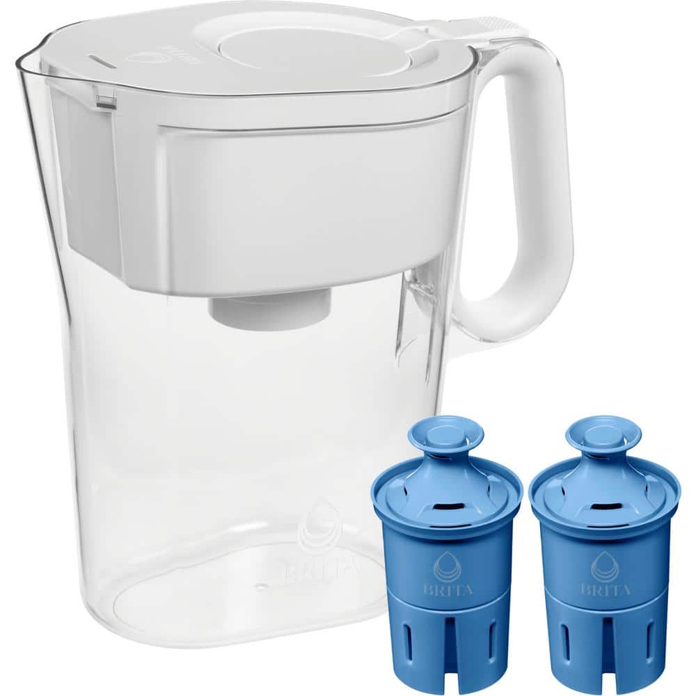 Brita Wave Water Filter Pitcher White 2 Filters 10060258507260 - The ...