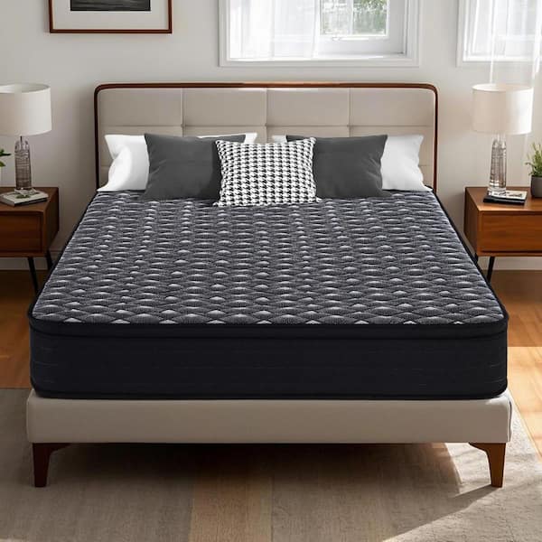Lesly Modern King Medium Skin-Friendly Gel Memory Foam Hybrid Mattress ...