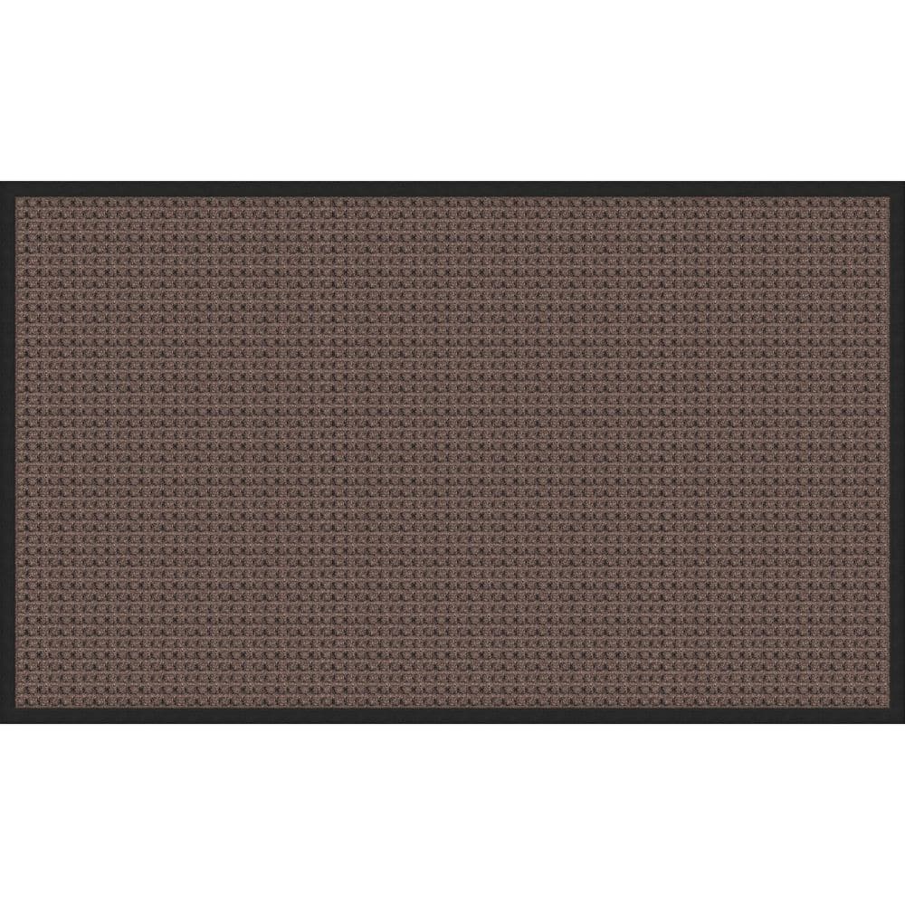 Apache Mills Absorba Mat NG Brown 3 ft. x 4 ft. Indoor/Outdoor ...