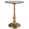Kenroy Home Upton Antique Brass End Table 65043AB - The Home Depot