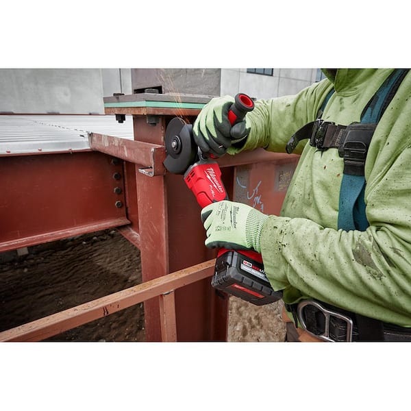 Milwaukee M18 FUEL 18V Lith-Ion Brushless Cordless 5 in. Flathead ...