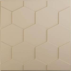 Ekena Millwork 19-5/8"W x 19-5/8"H Billow EnduraWall Decorative 3D Wall ...