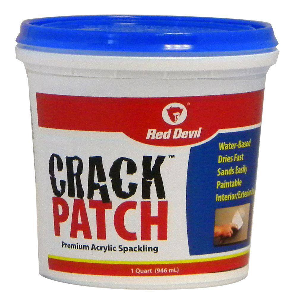Crack Patch 1 qt. Premium Acrylic Spackling 0804 - The Home Depot