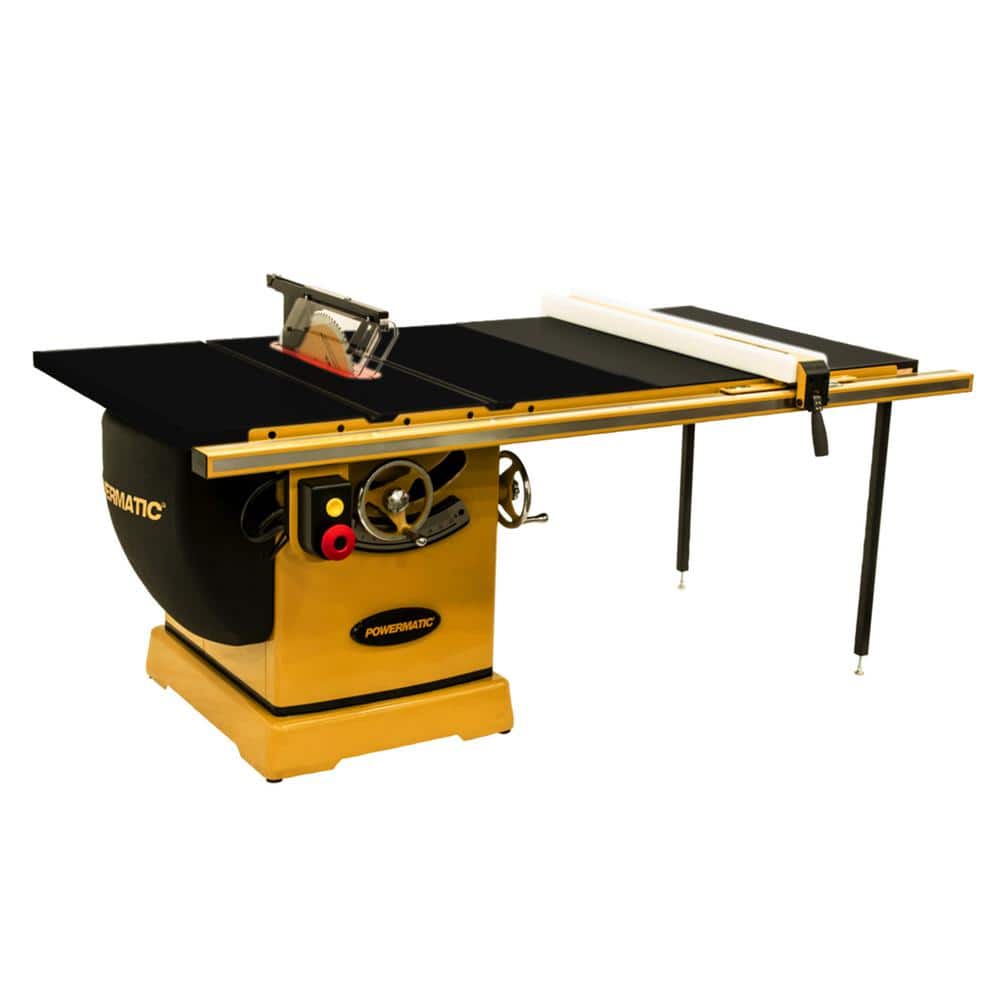 Powermatic ArmorGlide PM3000T 14 in. Table Saw, 50 in. Rip, 7.5HP, 3PH ...
