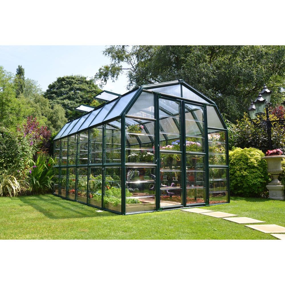 CANOPIA by PALRAM Grand Gardener 8 ft. x 12 ft. Green/Clear ...