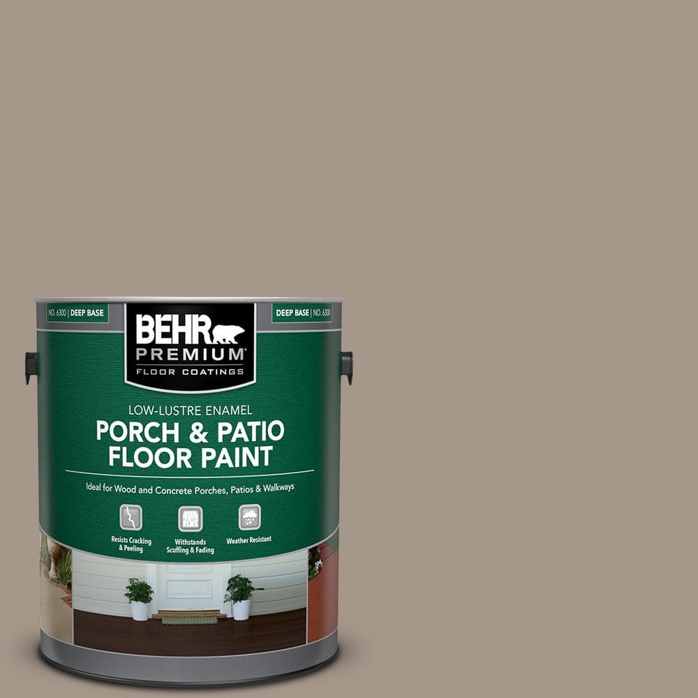 BEHR PREMIUM 1 gal. #N220-4 Shiitake Low-Lustre Enamel Interior ...