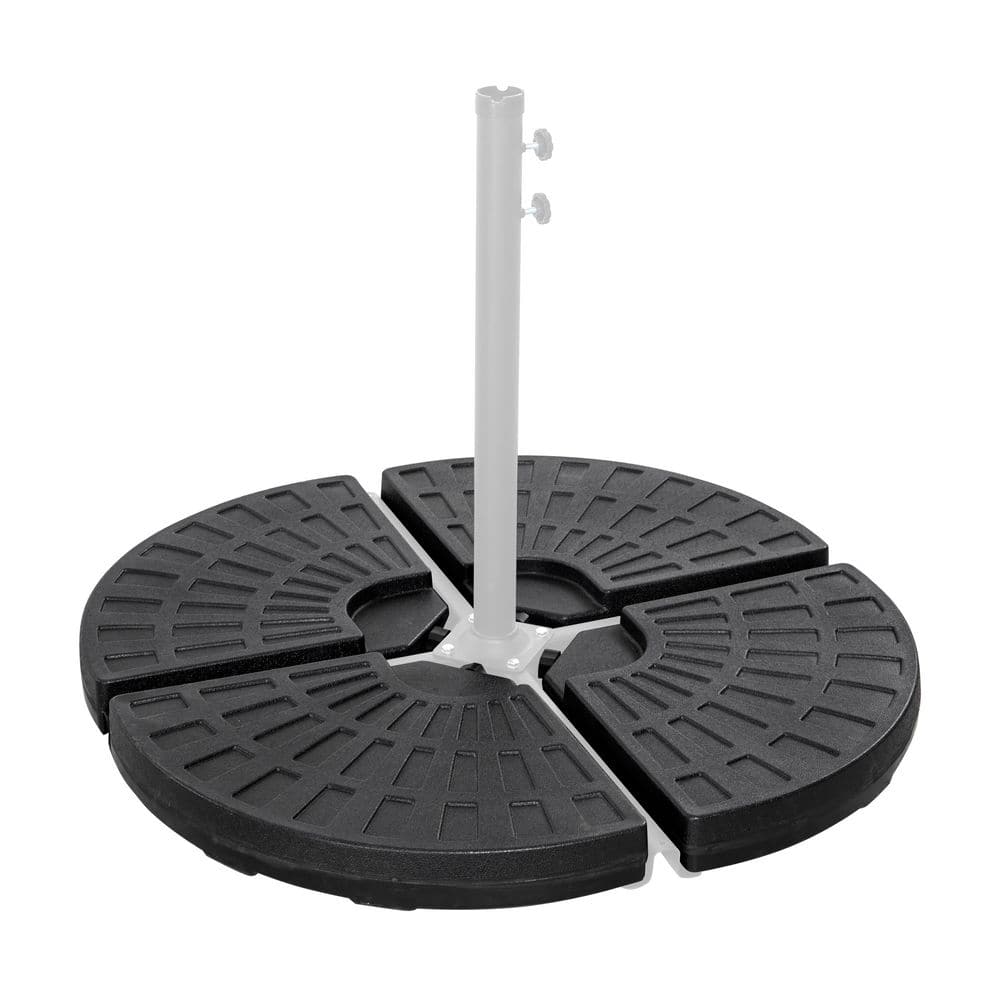 Nuu Garden Plastic Patio Umbrella Base Weights Water/Sand Filled Base ...