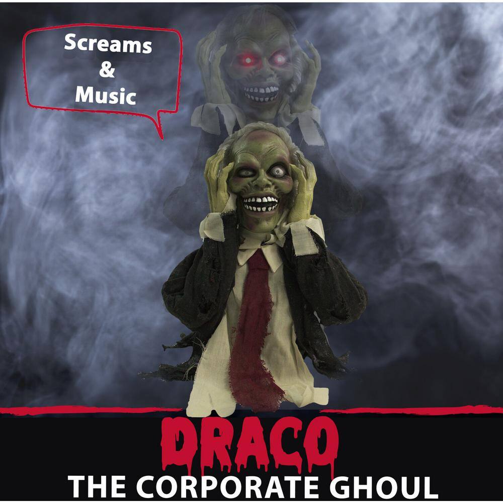20 in. Touch Activated Pop-Up Animatronic Ghoul Die besten Deals und ...