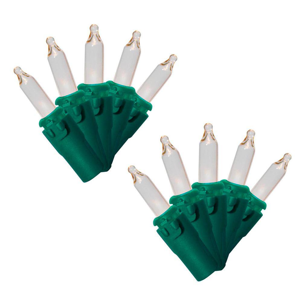 Brite Star 100-Light Designer Strands White Mini Christmas Lights 37 ...
