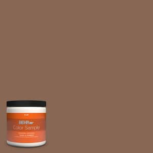 BEHR PREMIUM PLUS 8 oz. #PPU3-17 Clay Pot Satin Enamel Interior ...