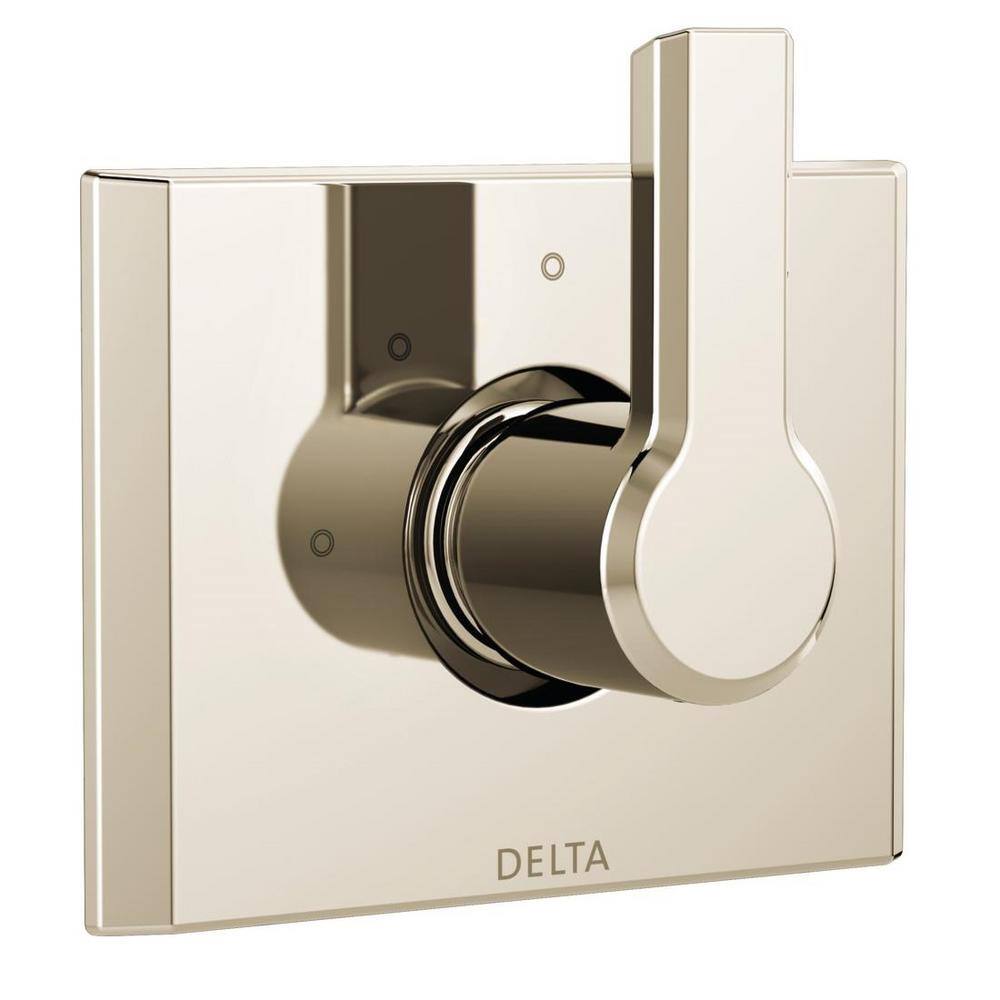 Delta Pivotal 1-Handle Wall-Mount 3-Setting Diverter Trim Kit in ...