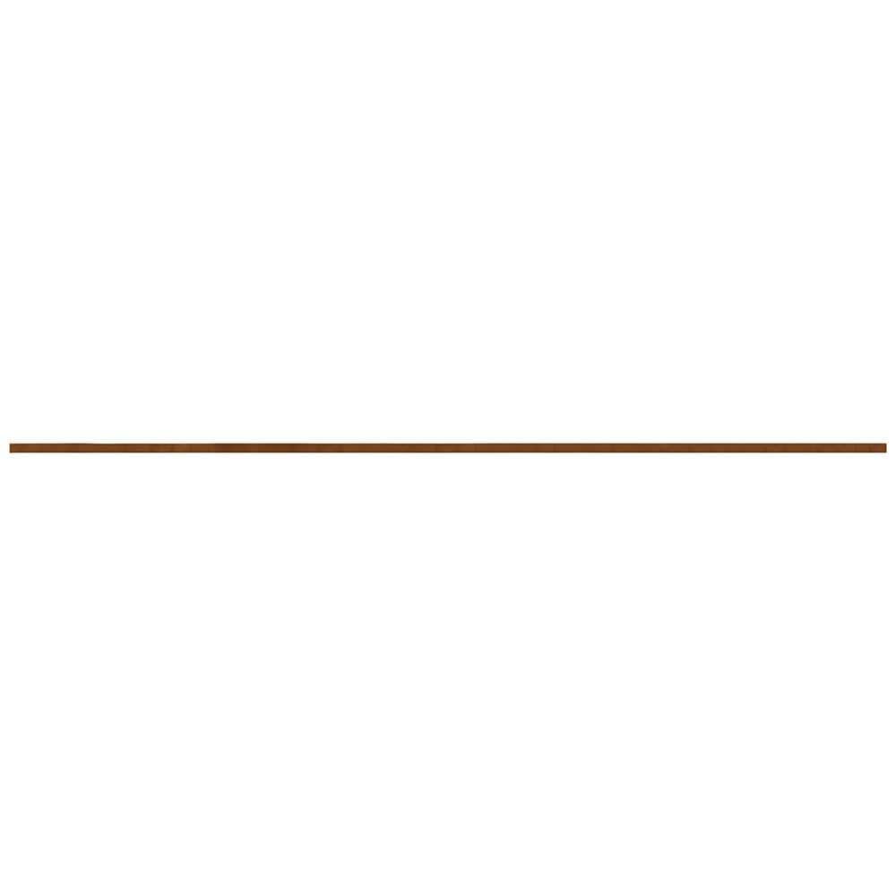 Hampton Bay 91.5 in. W x 1 in. H Outside Corner Molding in Cognac ...