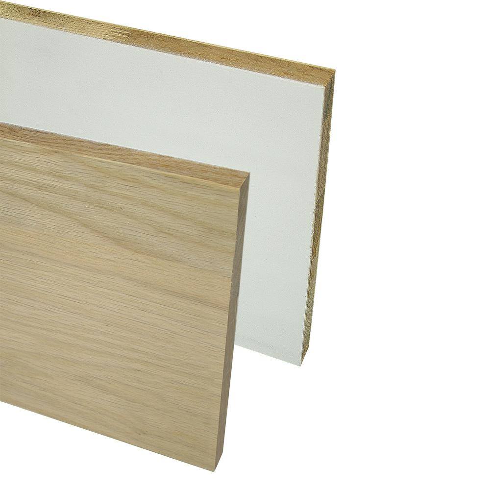 EVERMARK 48 in. x 7-1/4 in. Primed Red Oak Riser 8001089 - The Home Depot