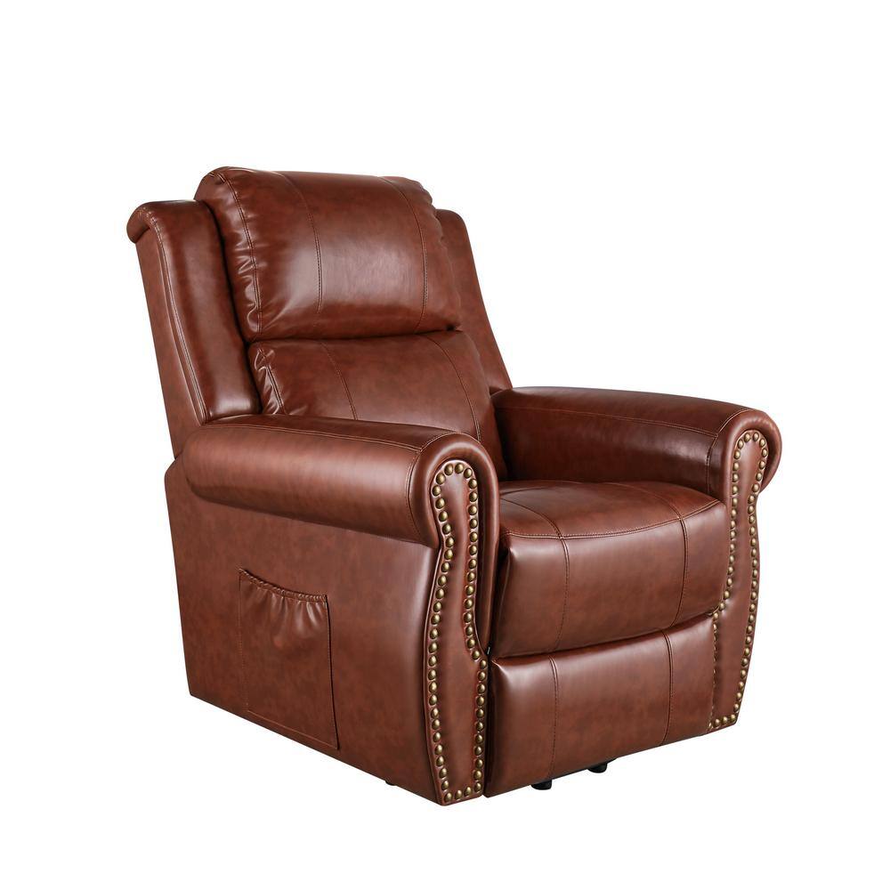 ARTIVA Hamilton Brown Premium Electric Power Lift Recliner Sofa Chair ...