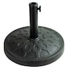 Patio Premier Preston 26 lbs. Composite Patio Umbrella Base in Black ...